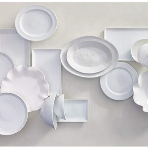 Crate&Barrel | Dining | Crate Barrel Aspen Porcelain Handled Baker ...